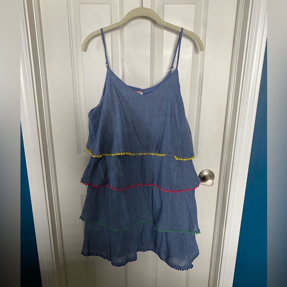 ANDREE BY UNIT | Dresses | Nwt Andree By Unit Tiered Denim Dress | Poshmark